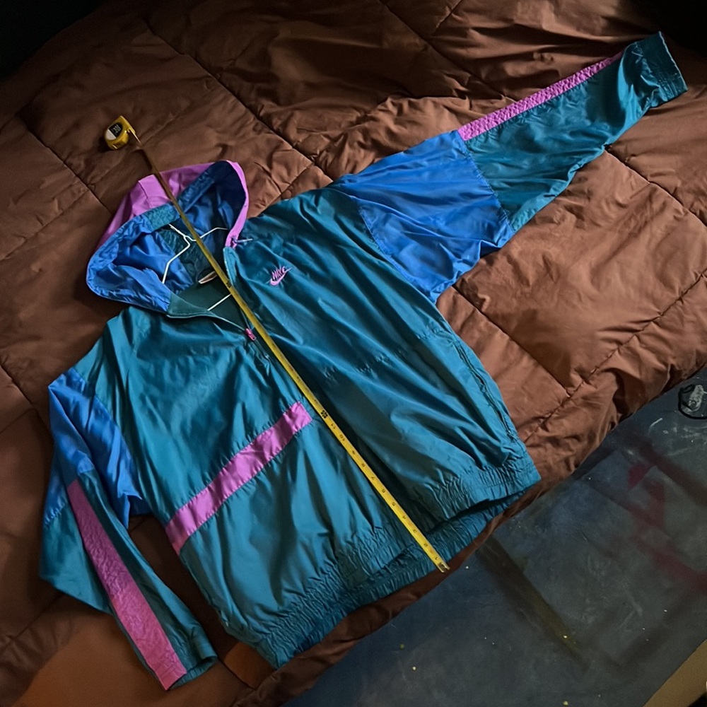 Vintage Nike Retro Windbreaker Large - Gem